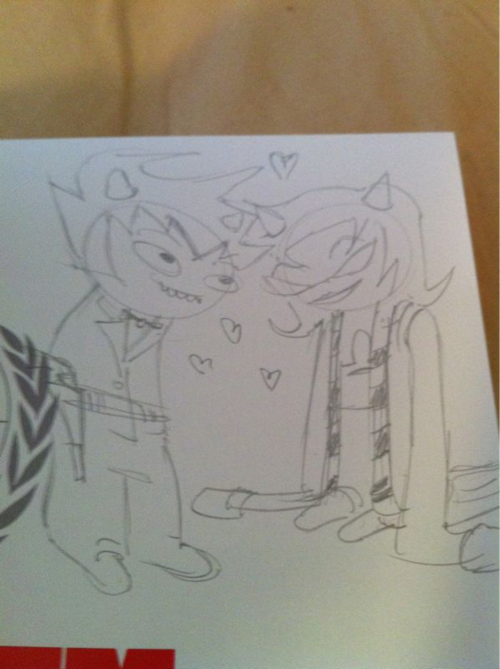 Andrew Hussie's Donation Sketches - HOMESTUCK.NET