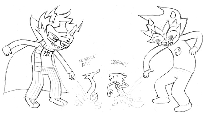 Andrew Hussie's Donation Sketches - HOMESTUCK.NET