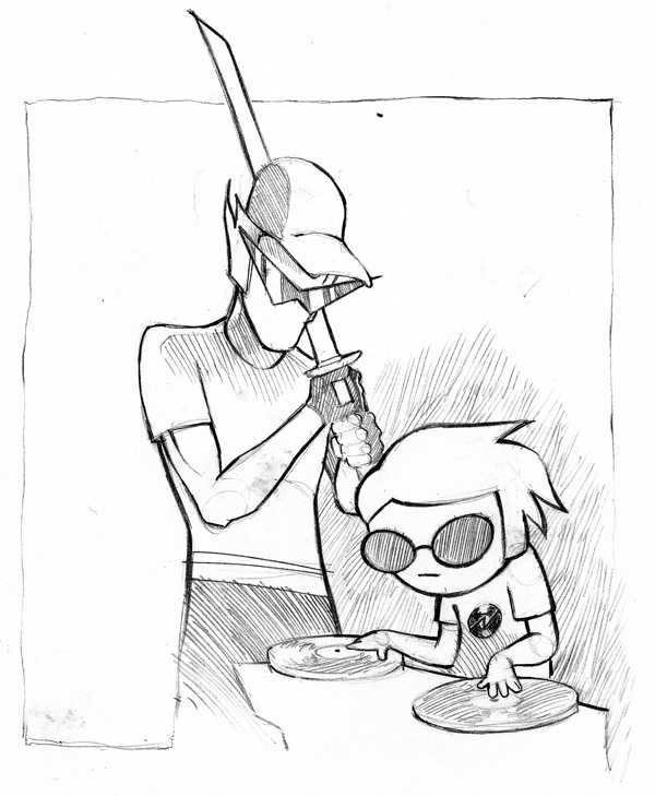 Andrew Hussie's Donation Sketches - HOMESTUCK.NET